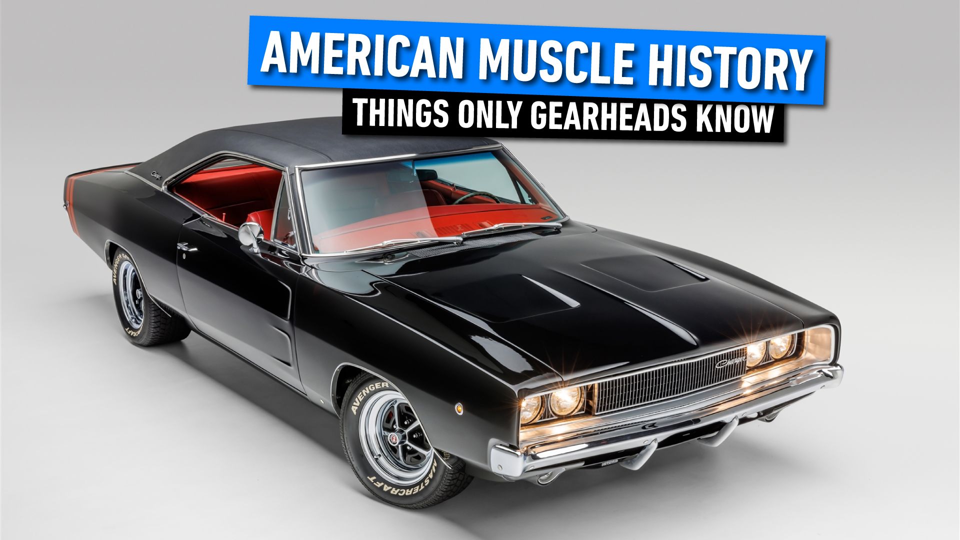 A Love Letter To The Classic American Muscle Car
