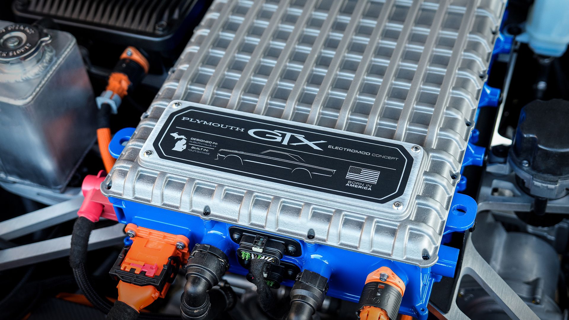 1967 Mopar Plymouth GTX Electromod Concept Photo Gallery