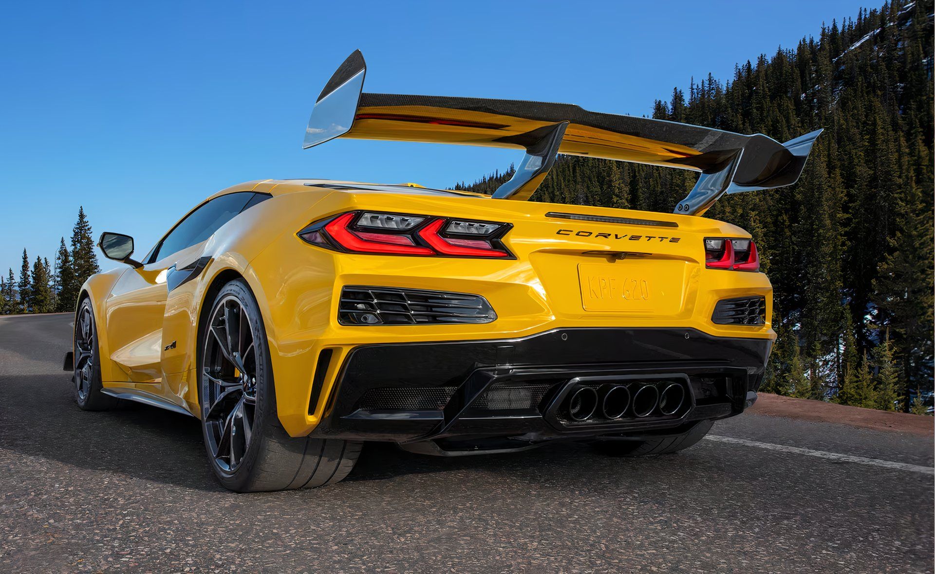 Watch A Turbocharged AWD Corvette Burn A 7.34-Second Quarter-Mile