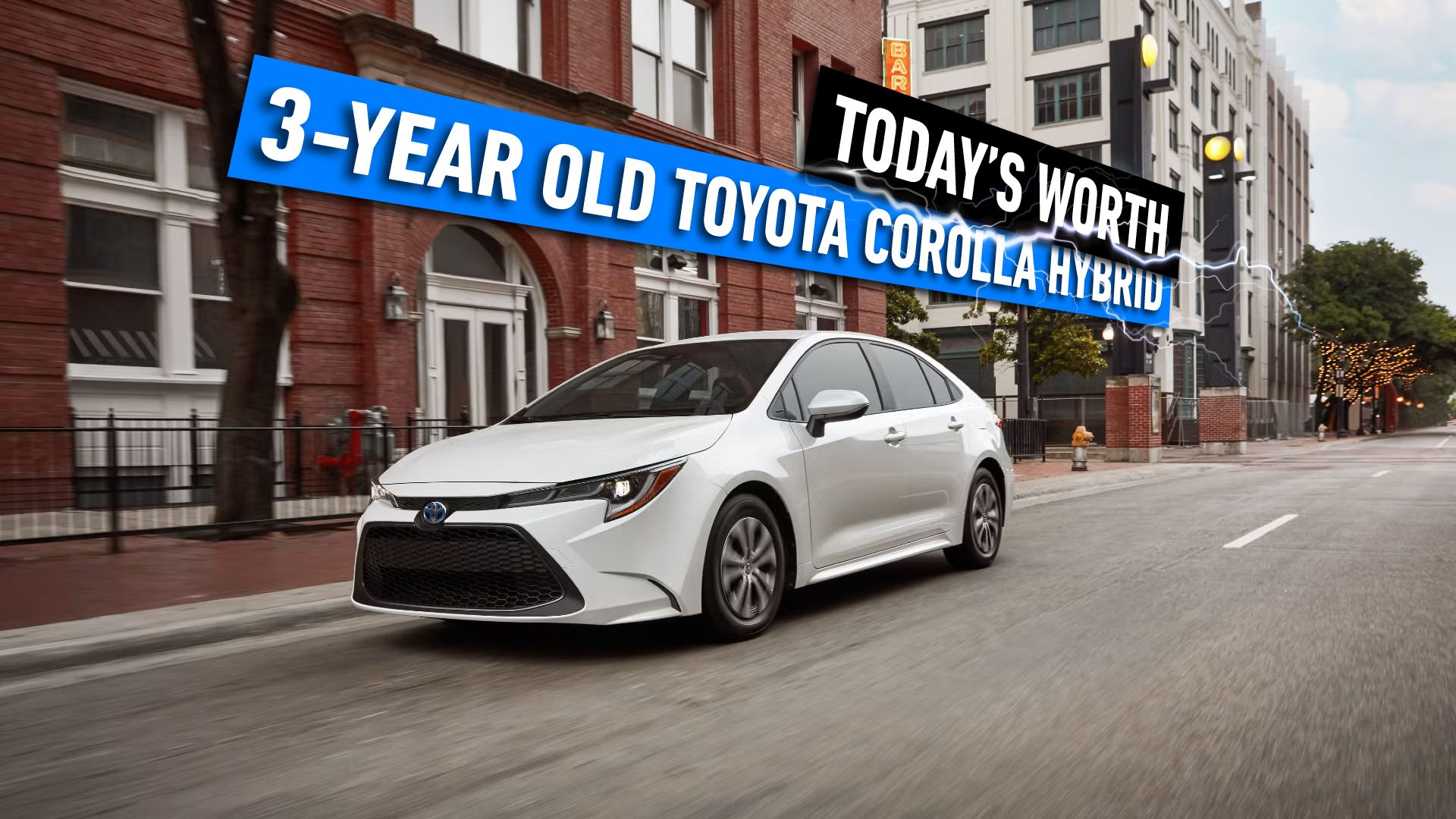 Here’s How Much A 3-Year Old Toyota Corolla Hybrid Is Worth Today
