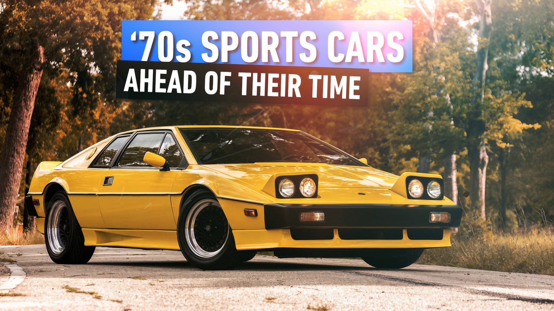 10 Sports Cars From The 1970s That Were Ahead Of Their Time