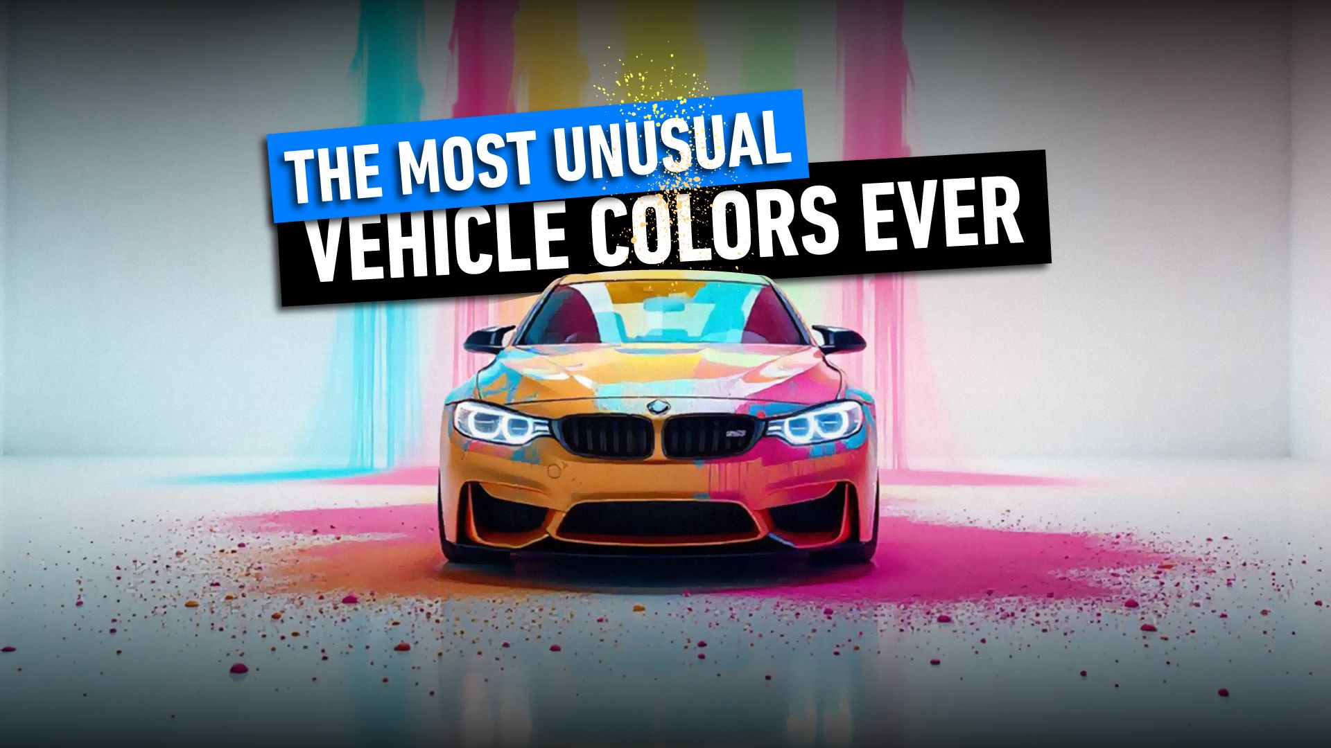 The Most Unusual Vehicle Colors Ever