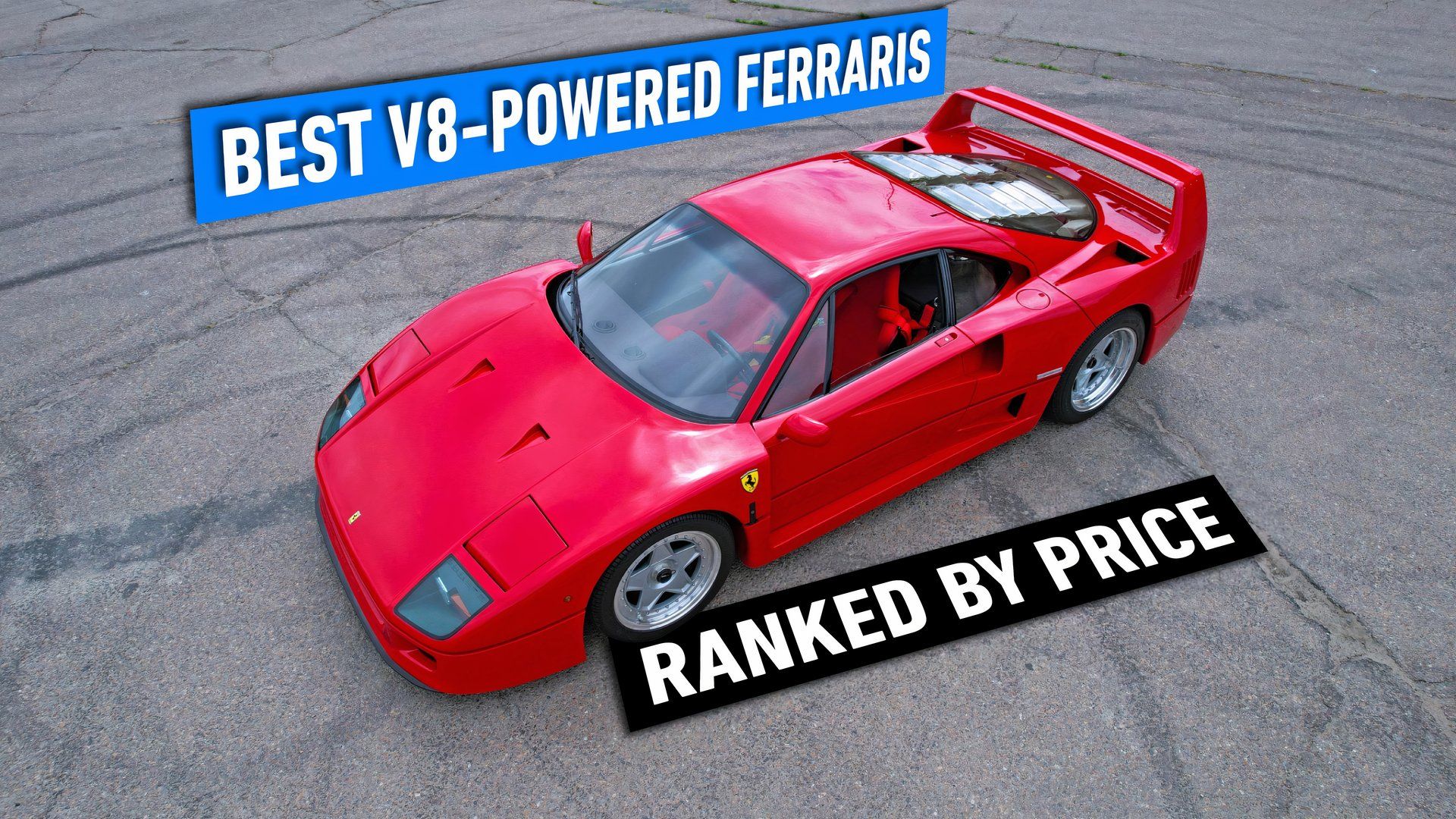 The Best V8-Powered Ferraris (New And Used) Ranked By Price