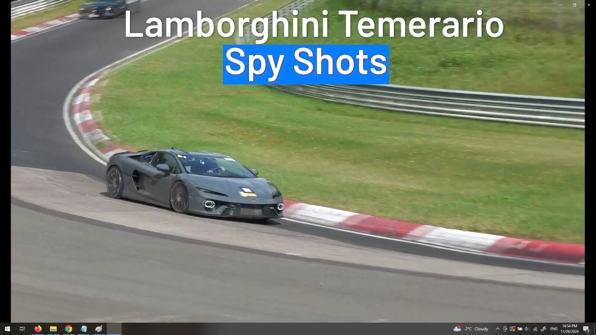 Epic 5 Car Spy Shot Video Compilation From The Nurburgring