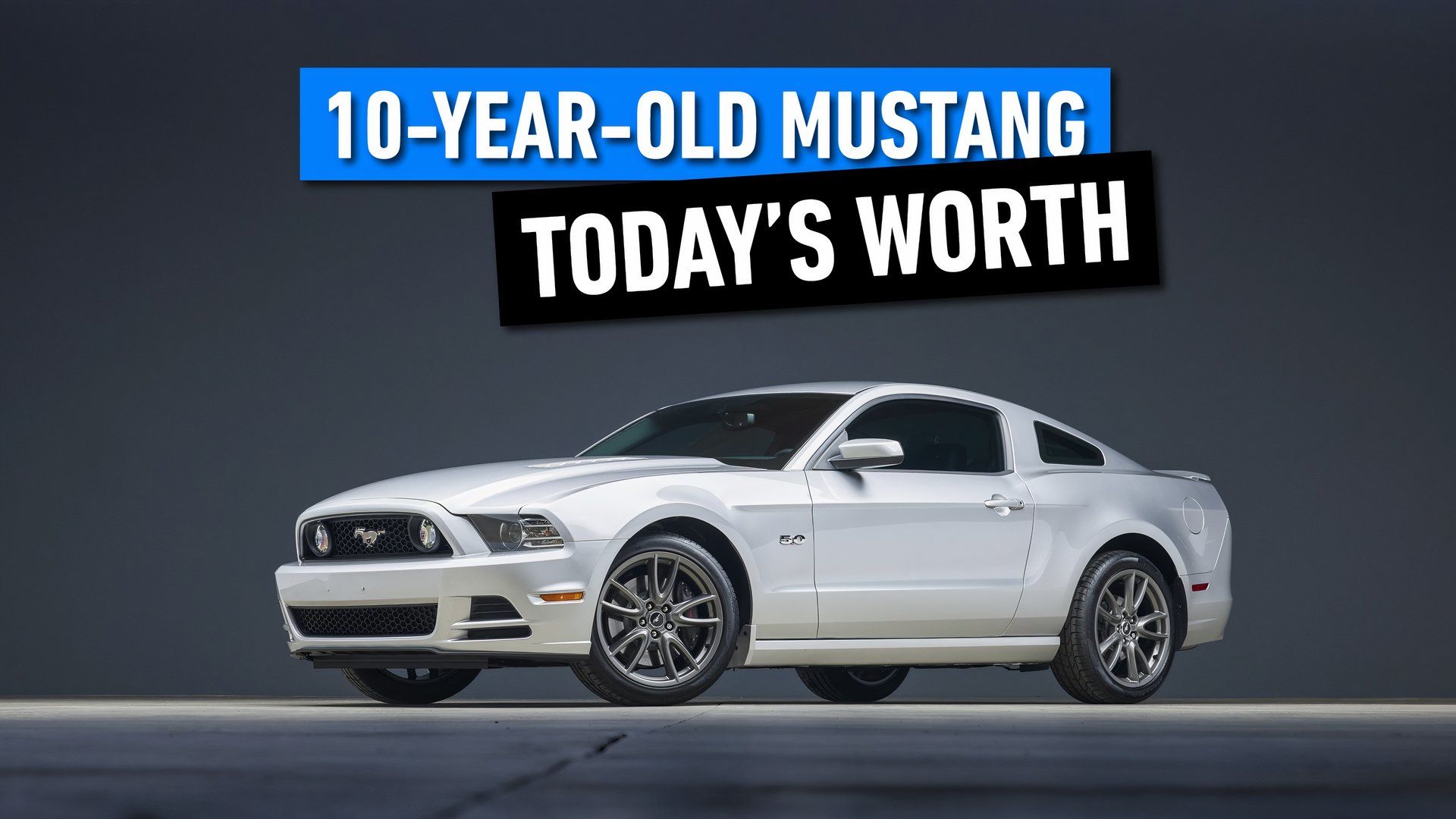 Here’s How Much A 10-Year-Old Ford Mustang Is Worth Today
