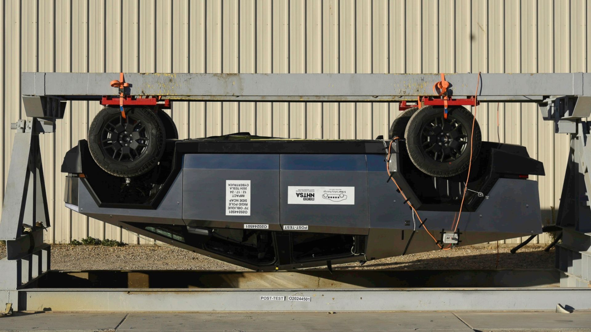 Here's How The Tesla Cybertruck Fared In NHTSA Crash Tests