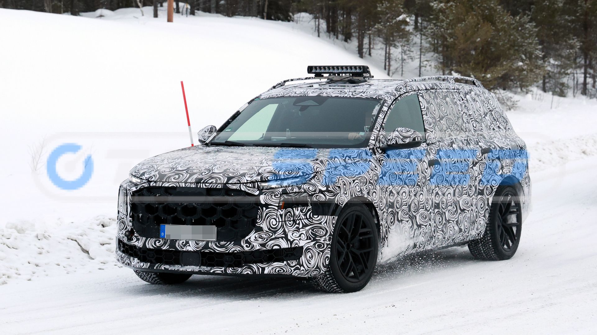 2027 Audi SQ9 Spied Looking Huge And Luxurious