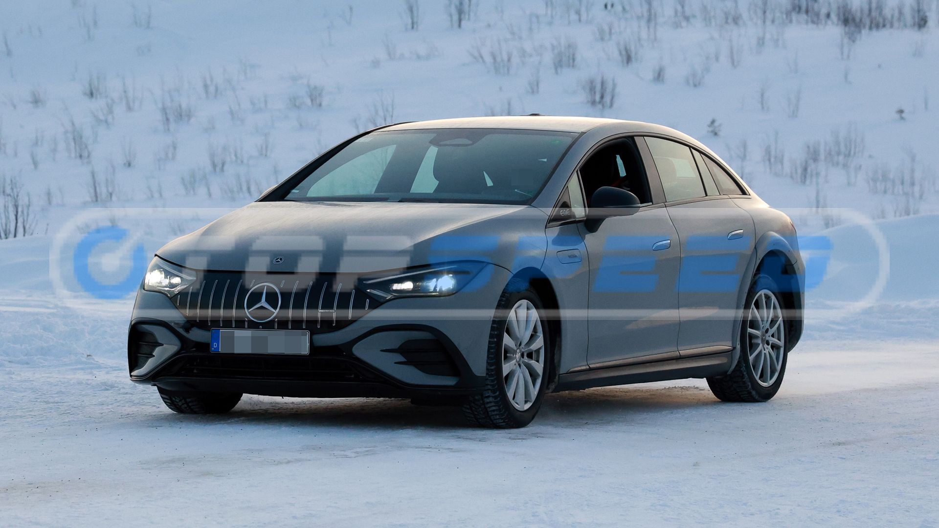 Spy Shots Of First Non-EQE Electric Mercedes-Benz E-Class Surface