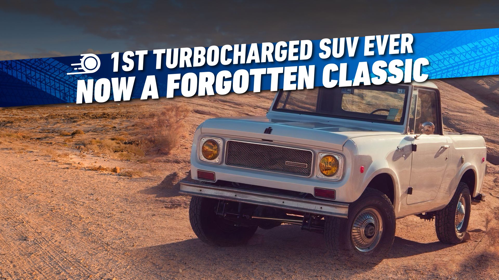 The First Turbocharged SUV Ever Built Is Now A Forgotten Classic