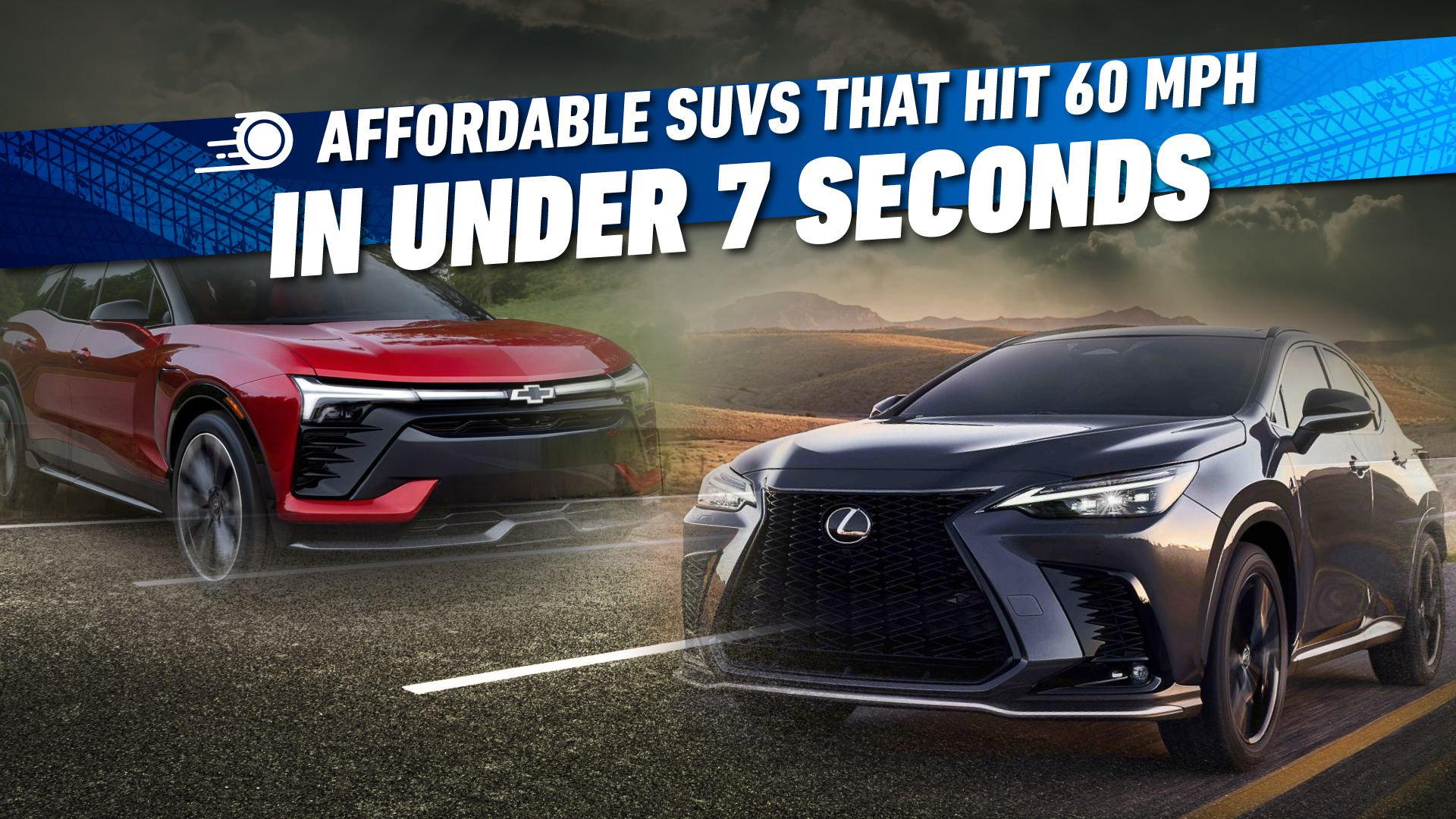 Top 10 Affordable SUVs That Complete 0-60 MPH In Less Than 7 Seconds