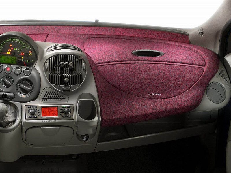 Fiat Multipla Interior 2002 FIAT Multipla 115 ELX JTD The Big Frog