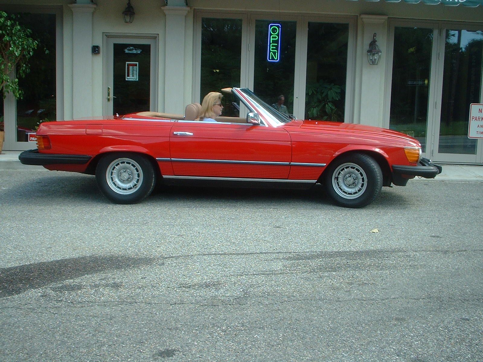 1972 - 1989 Mercedes SL-Class (W107)