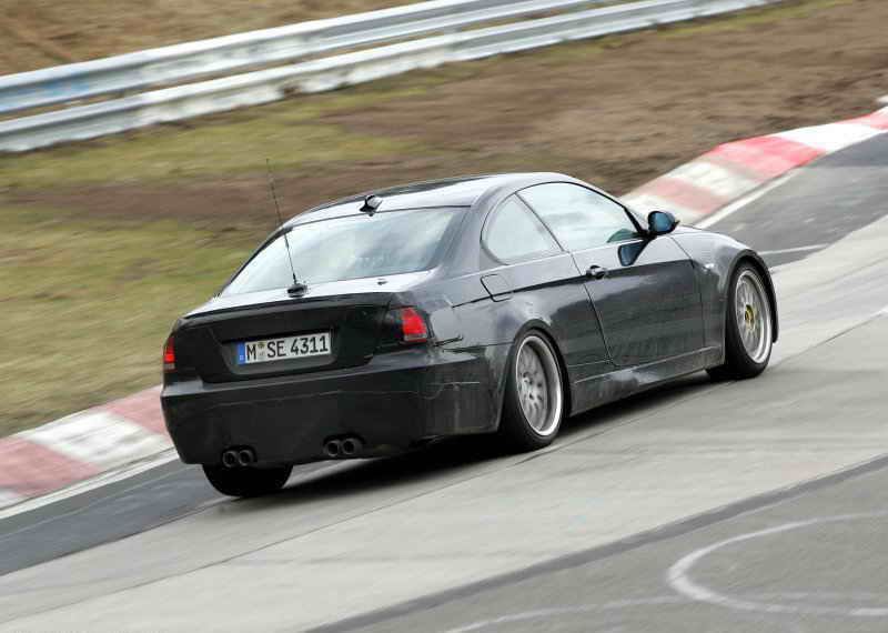 2007 BMW M3 spyshots at Nurburing'