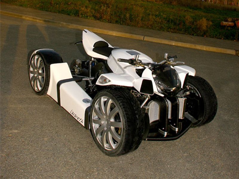 Quadrazuma: A quad-bike only for the tarmac