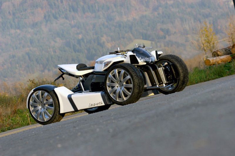 Quadrazuma: A quad-bike only for the tarmac