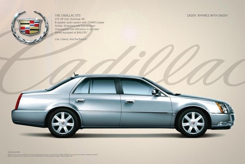 Cadillac 's new "Life. Liberty. And The Pursuit." Campaign