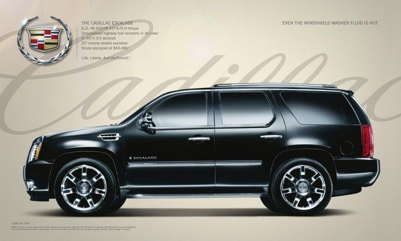 Cadillac 's new "Life. Liberty. And The Pursuit." Campaign