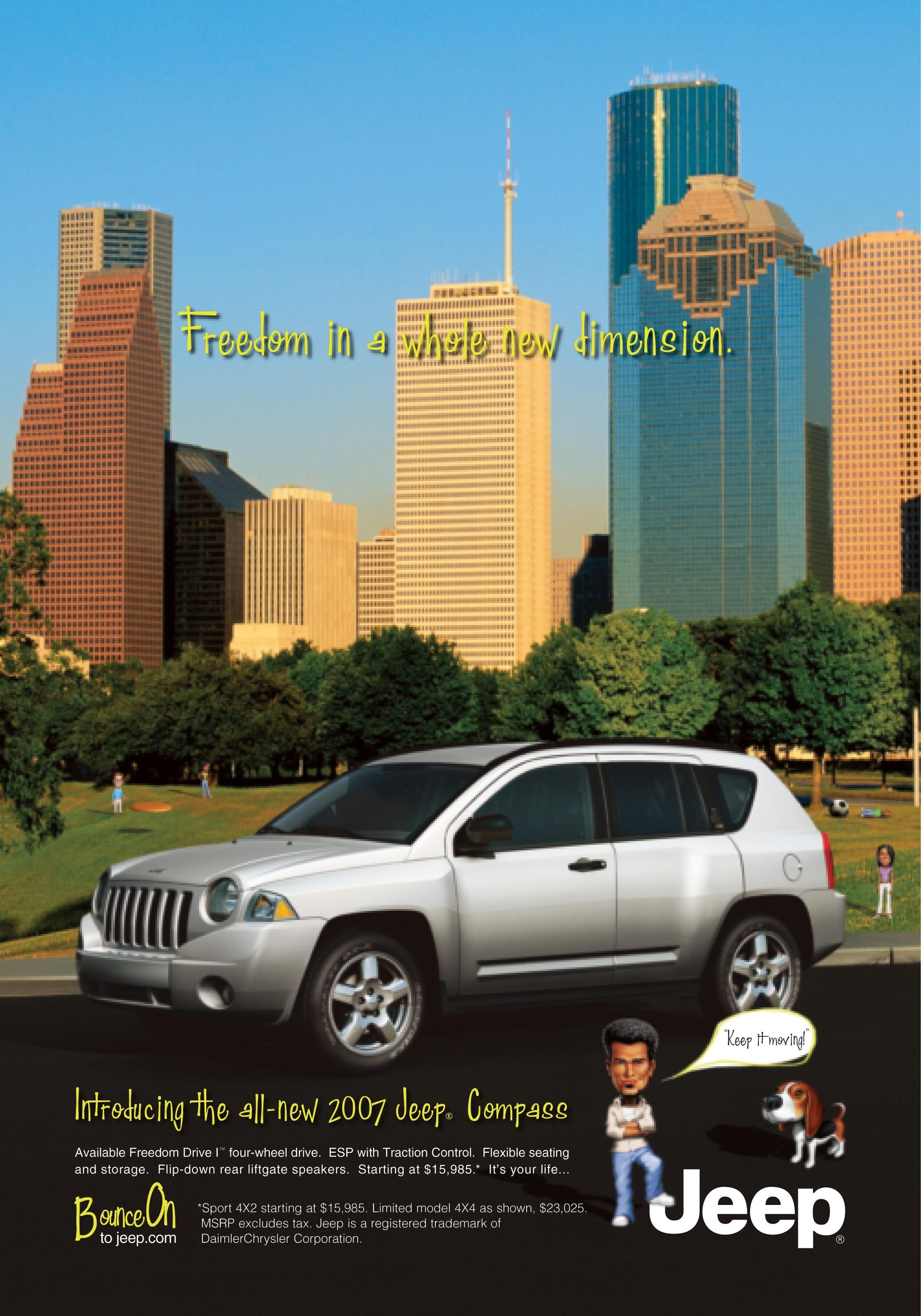 Jeep Compass - New Bobblehead Campaign