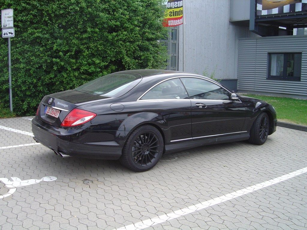 Mercedes CL-Class AMG Spy Shots