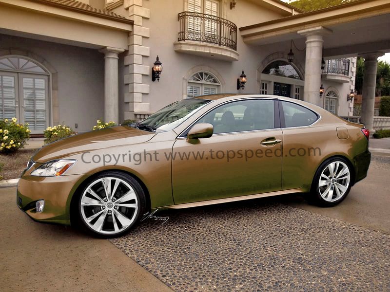 2010 Lexus IS coupe preview