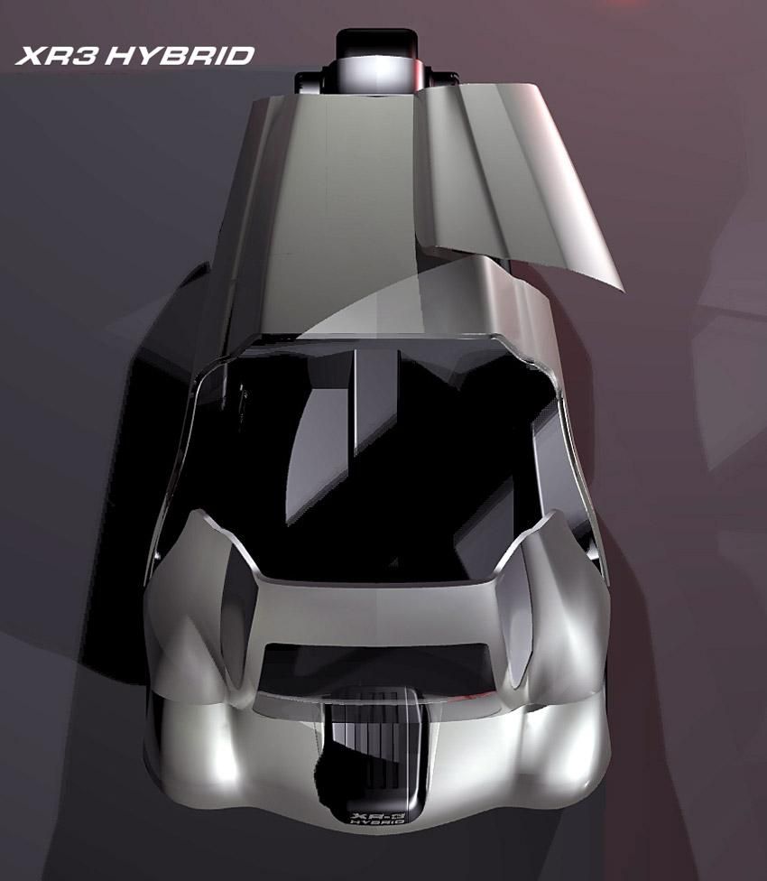 The XR-3 Hybrid - A Three-Wheel Super-Mileage Plug-In Hybrid Vehicle