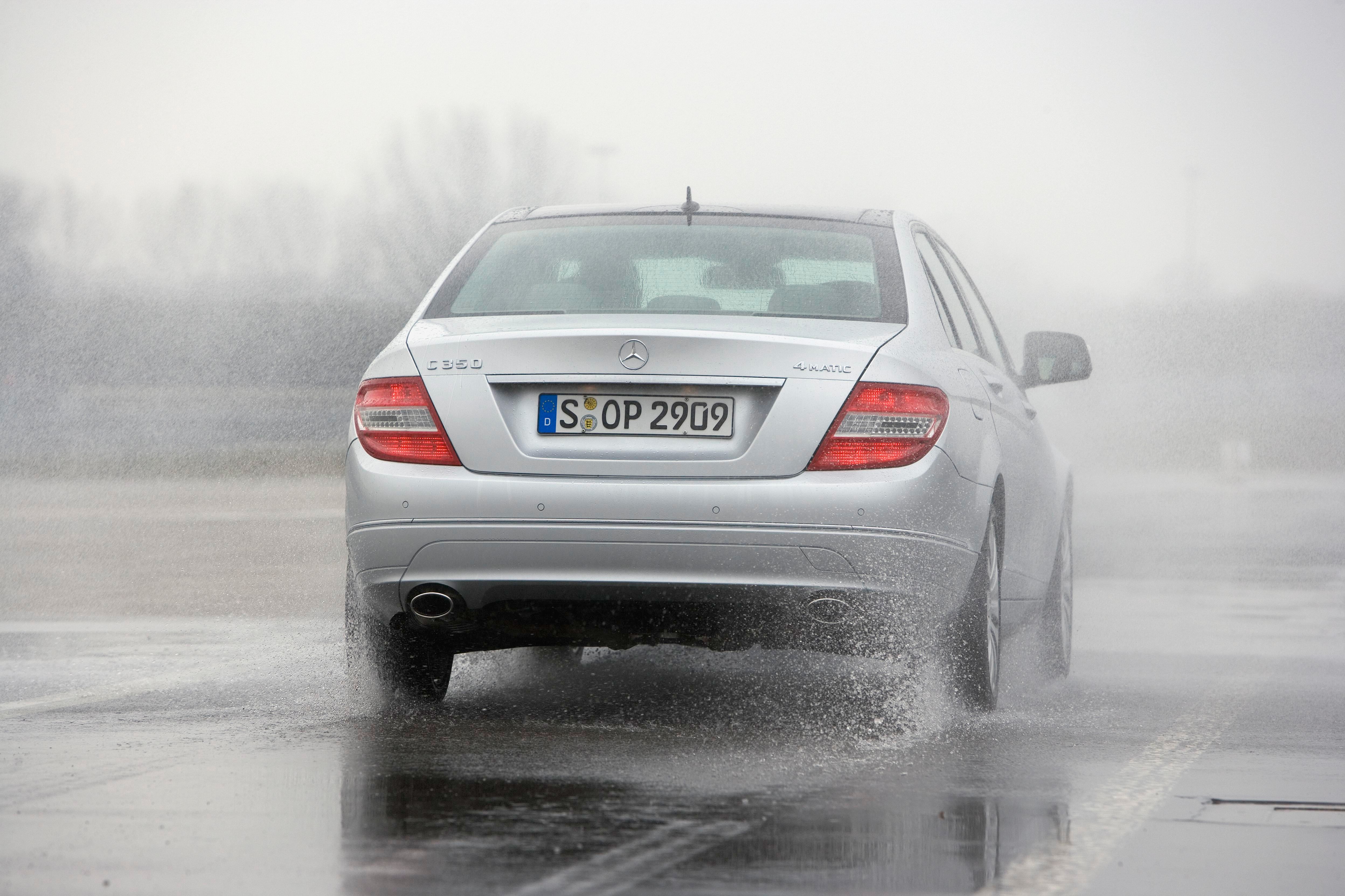 Mercedes C-Class available with 4MATIC all-wheel drive