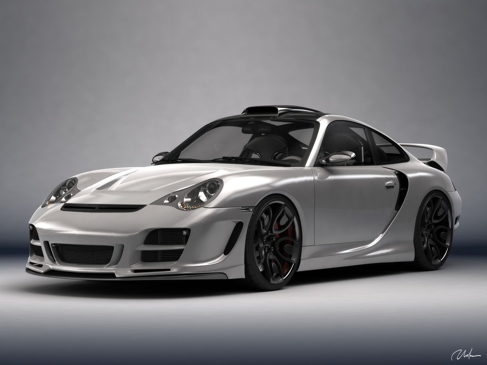 Top Art Porsche 911 996 Design Concept