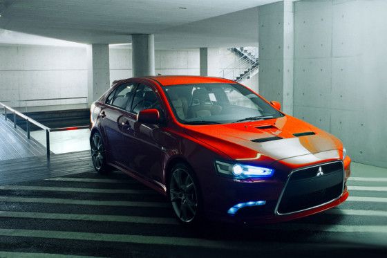 Mitsubishi Lancer Prototype S first official images