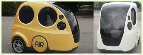 AirPod, the new air-powered vehicle