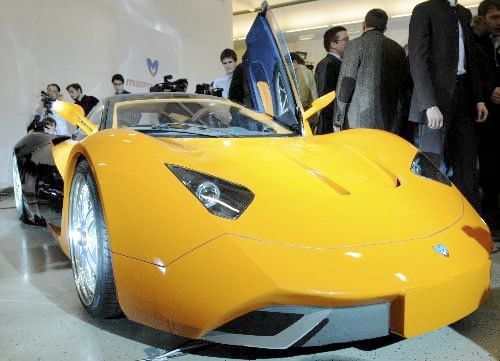 Marussia sports car - Russia's first sports car