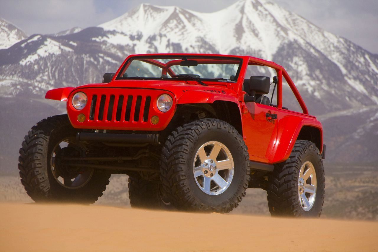 Mopar Underground bring six customized vehicles to the 2009 Moab Jeep Safari