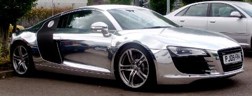 Mirror-Finish Audi R8