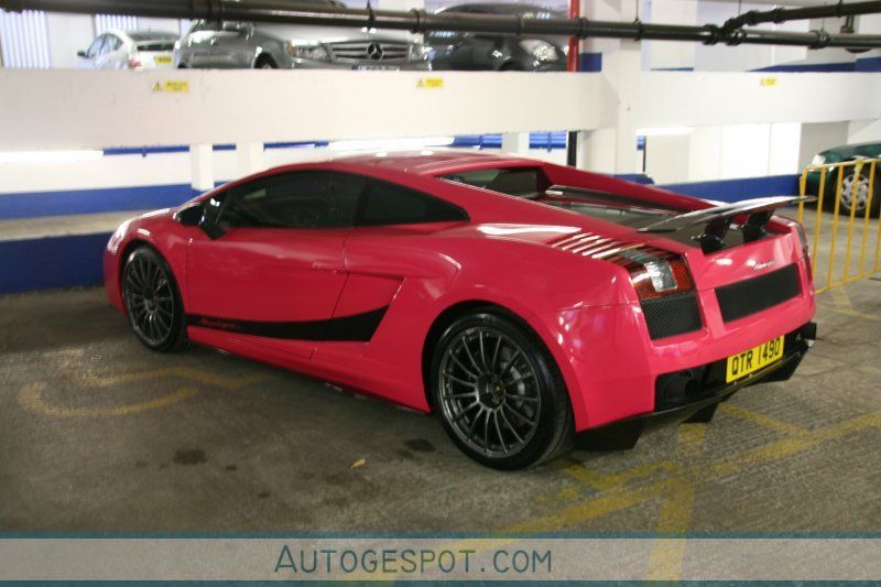 Pink Lamborghini Gallardo Superleggera