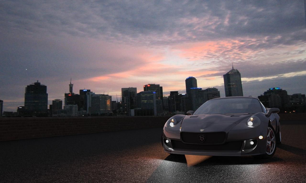 SV 9 Competizione - new sports car based on the Corvette C6