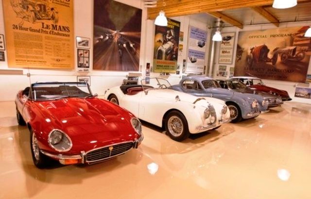 A look inside Jay Leno's "garage"