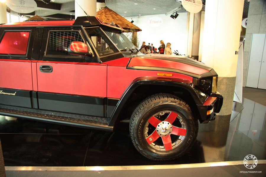 Dartz Kombat Prombron Monaco Red Diamond