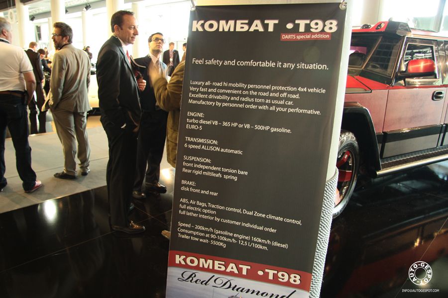 Dartz Kombat Prombron Monaco Red Diamond