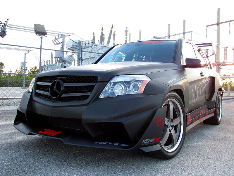 2011 Mercedes GLK350 Hybrid Pikes Peak Rally Car by Renntech