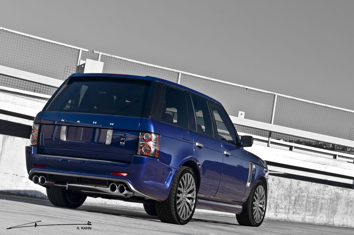 2011 Range Rover Bali Blue RS450 Vogue by Kahn
