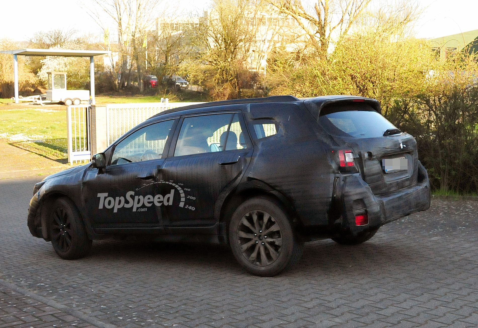 Spy Shots: 2015 Subaru Outback Caught Testing for the First Time