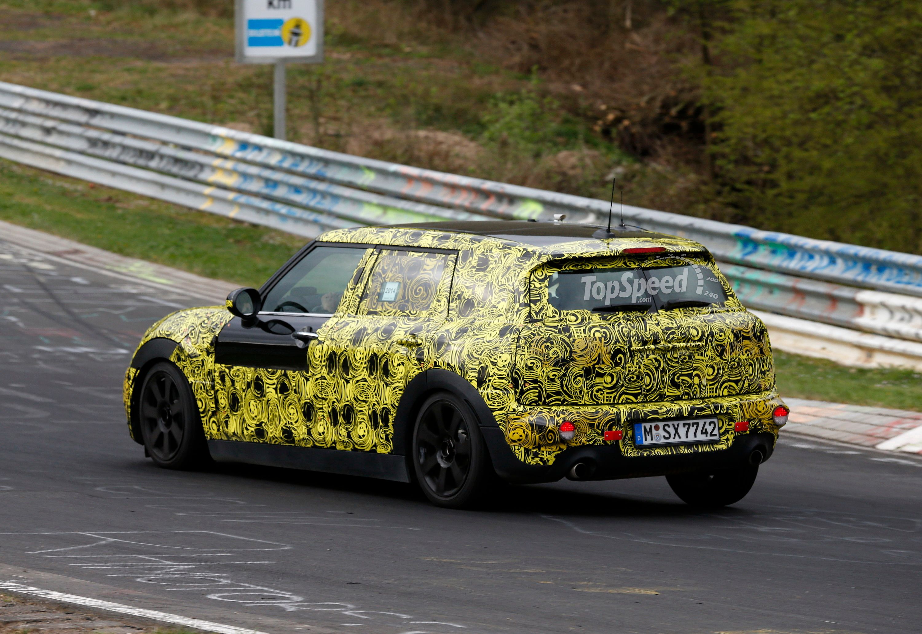 Spy Shots: Mini Clubman Caught During its First Nürburgring Run