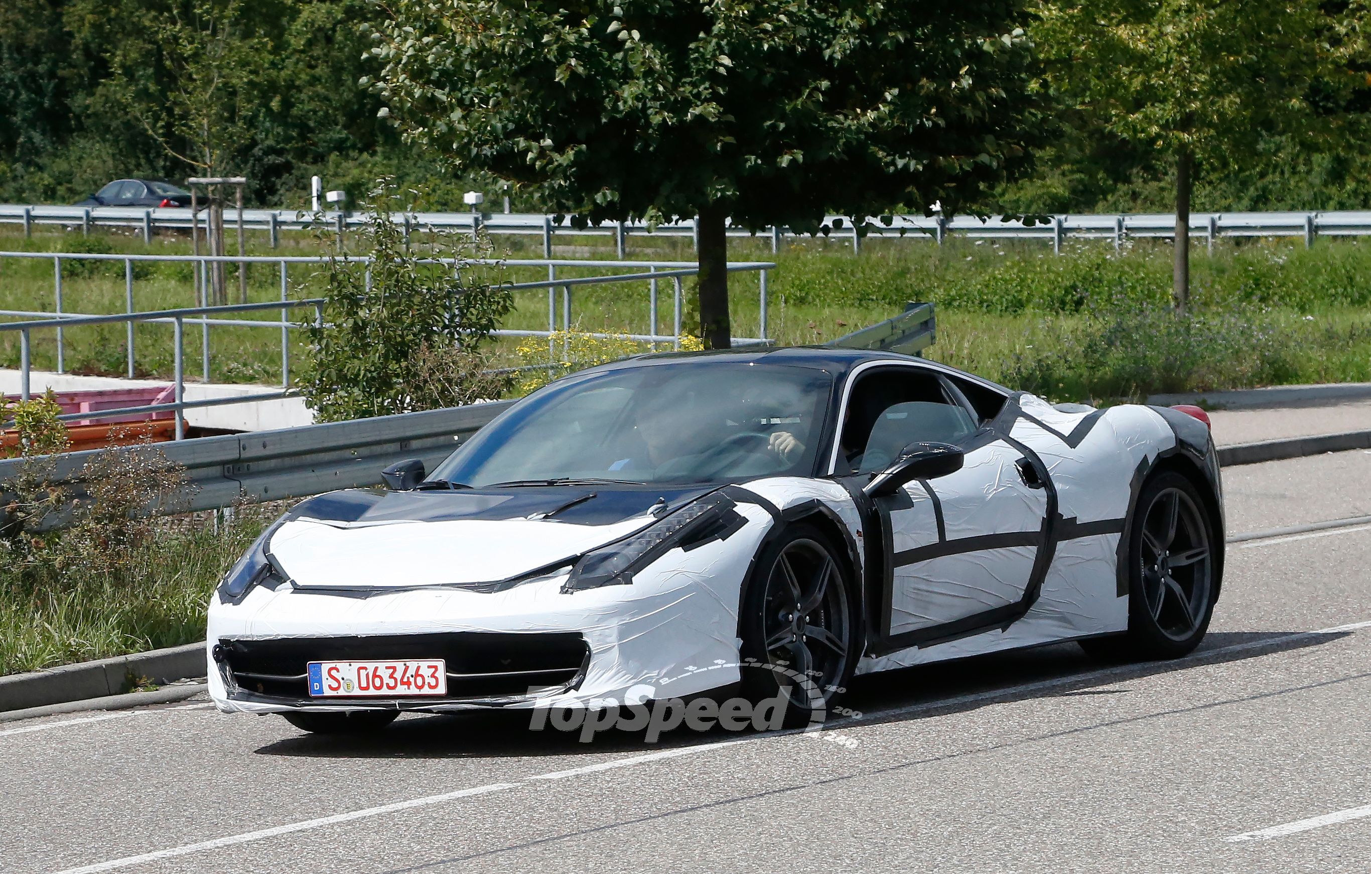 Spy Shots: Ferrari M458-T Goes Out for a New Round of Testing