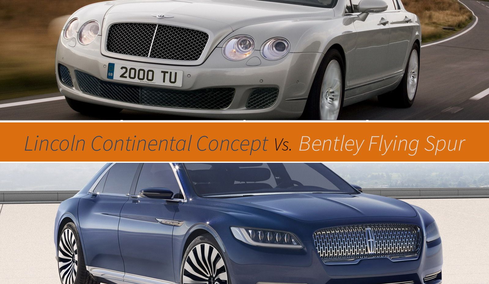 Bentley Says New Lincoln Copies The Flying Spur