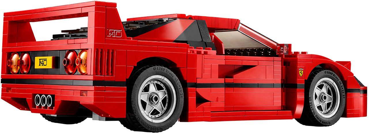Lego Ferrari F40 Comes With Removable V-8 Engine