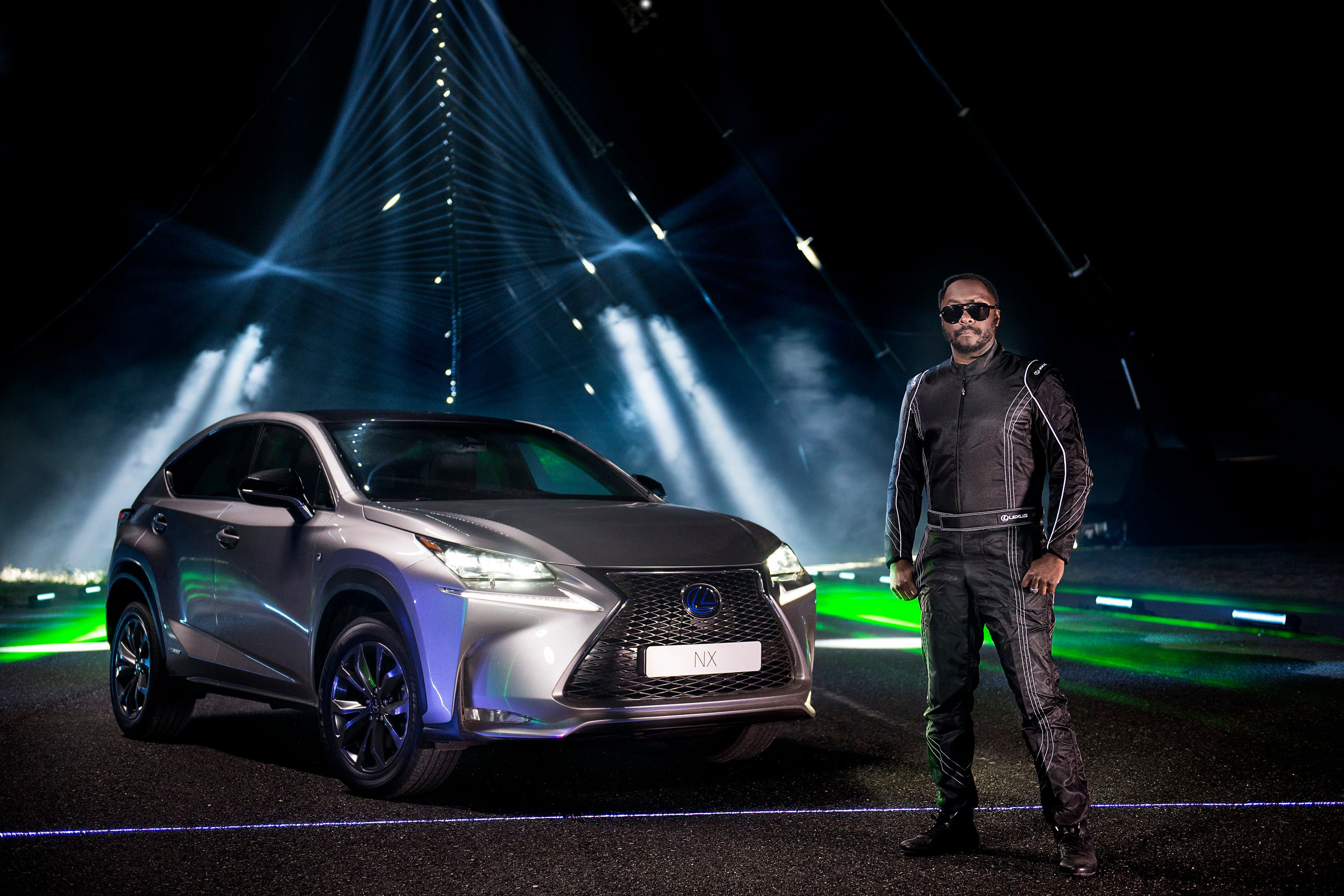 will-i-am And Lexus Create A Laser And Sound Spectacular