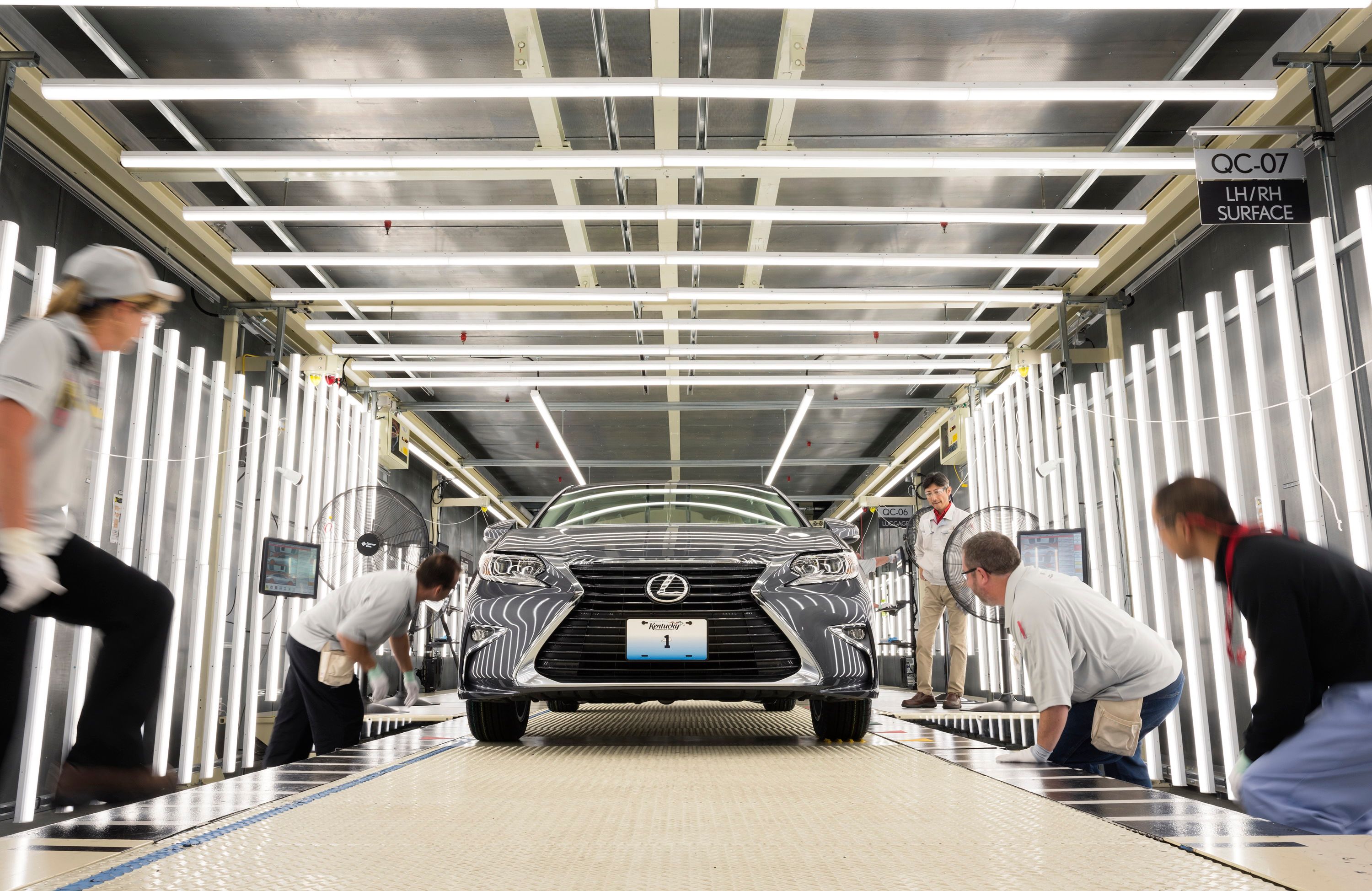 Lexus Begins U.S. Production At The Kentucky Plant