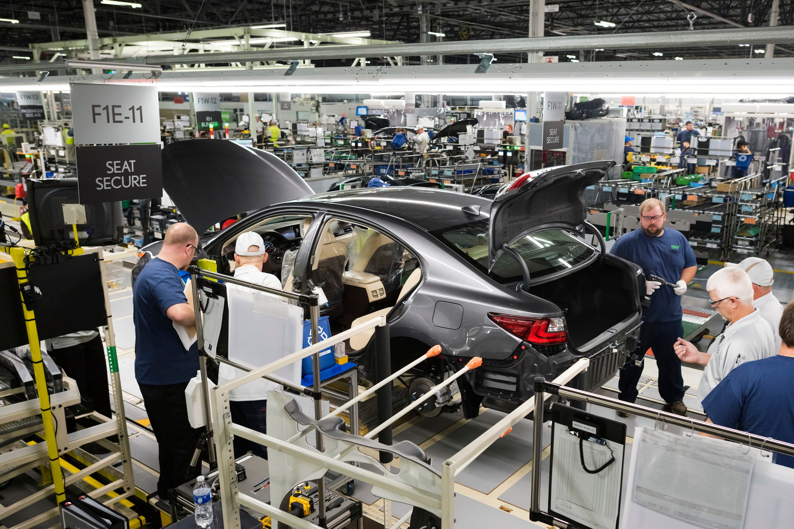 Lexus Begins U.S. Production At The Kentucky Plant