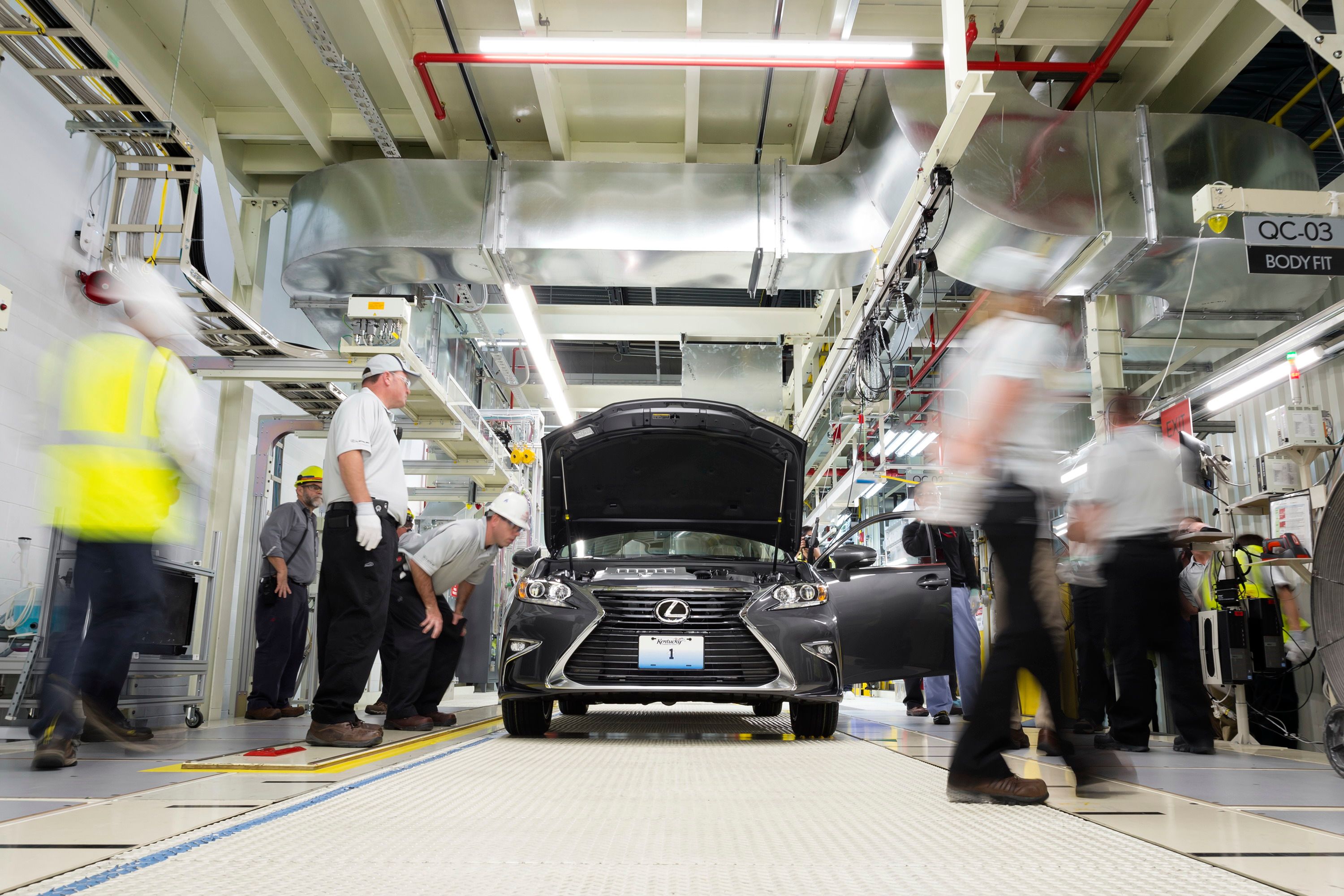 Lexus Begins U.S. Production At The Kentucky Plant