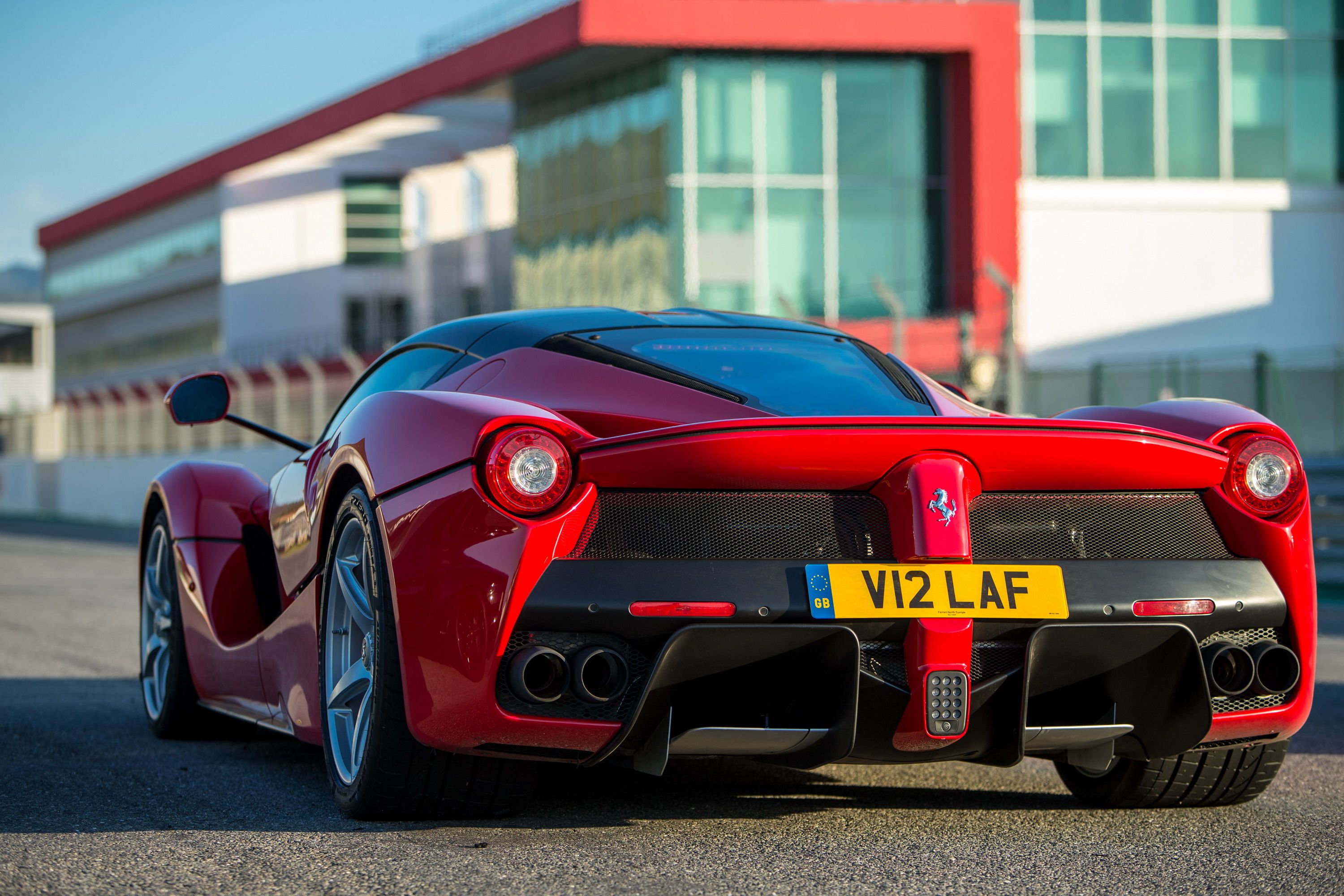 Ferrari Will Auction LaFerrari "V12 LAF" License Plate For Charity
