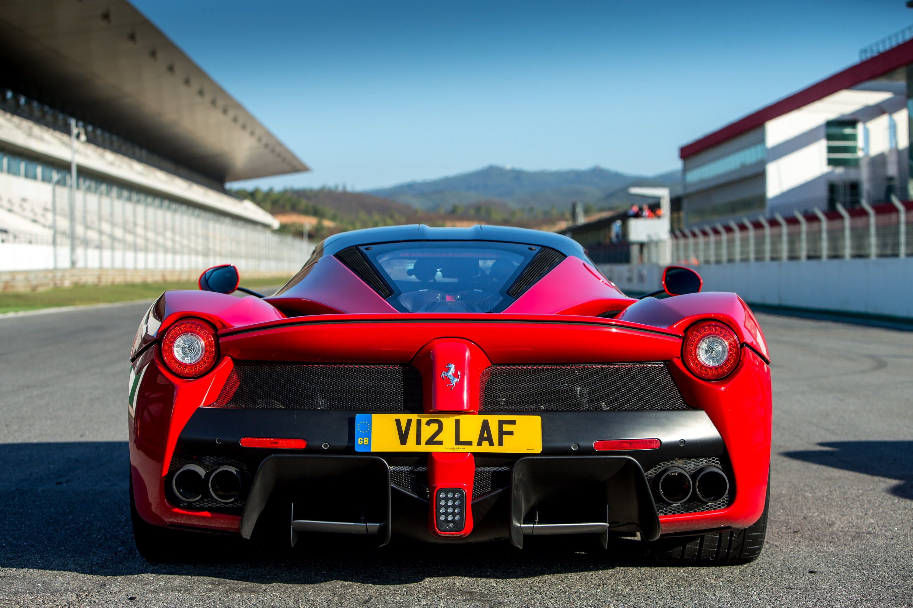 Ferrari Will Auction LaFerrari "V12 LAF" License Plate For Charity
